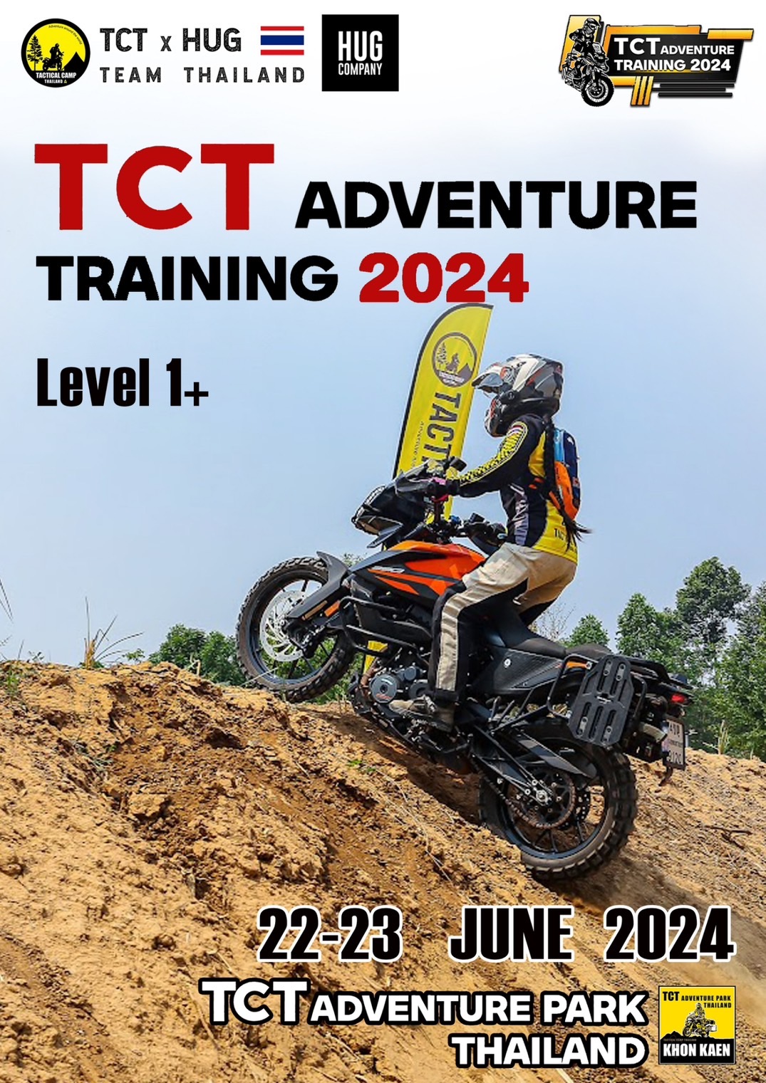 TCT Adventure Training Level 1+ คลาสเรียนขับขี่OffRoad | Tactical Camp ...